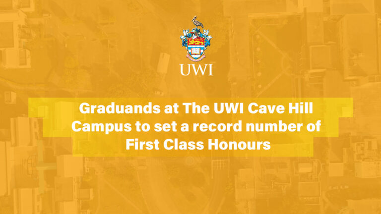 Graduands at The UWI Cave Hill Campus to set a record number of First ...