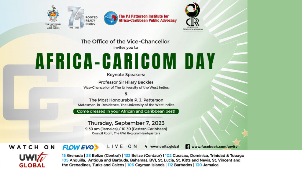 September 7 is Africa-CARICOM Day – UWITv Global