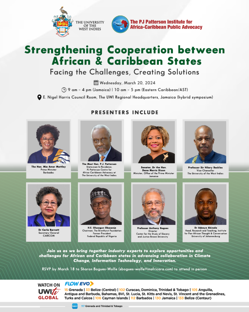 Strengthening Cooperation Between African & Caribbean States: “Facing ...